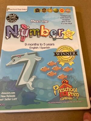 Preschool Prep Series Meet The Numbers Dvd 2009 184582000013 Ebay