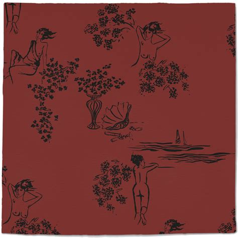 Sisters Wallpaper Country Redwood Papier