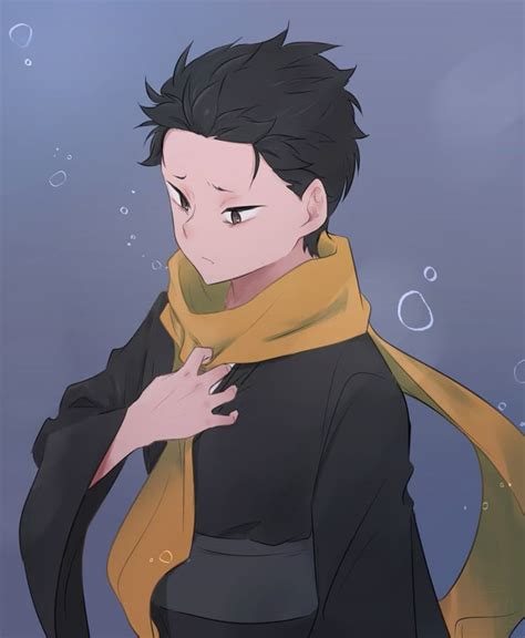 Subaru Natsuki Suit Subaru Fan Art Inspiration Subaru Fanart Rezero