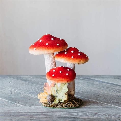 Small Triple Toadstool Graham And Green