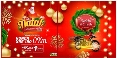 Campanha Da Acig Sorteio De Uma Moto Honda Xre 190 0km Acontece Quarta Feira Garça Online