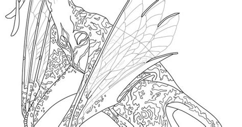 Avatar Banshee Coloring Pages