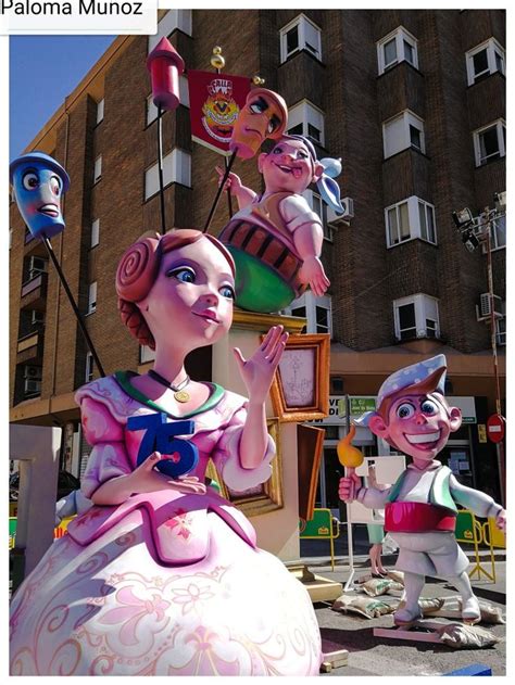 Beautiful Ninot Fallera Fallas Valencia Spain Disney Characters