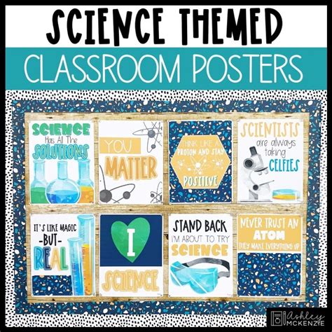 Science Classroom Posters
