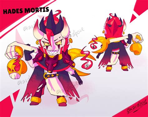Kakatpoke On Twitter Hades Mortis Brawlstars Brawlstarsart