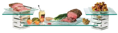 Rosseto Sk001 5 Piece Skycap Multi Level Brushed Stainless Steel And