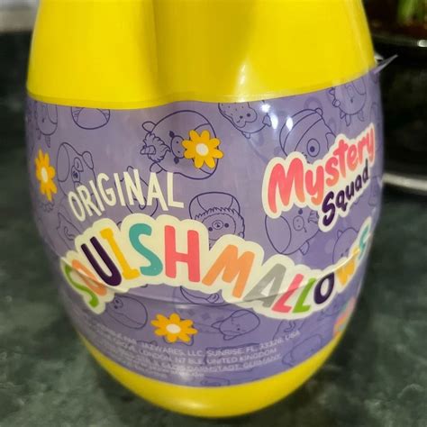 Squishmallows Toys Nwt Squishmallow Mystery Egg Unopened Yellow Cat