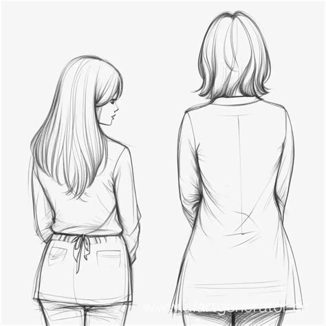 Mother And Adult Daughter In Bonding Moment Ai Art Generator