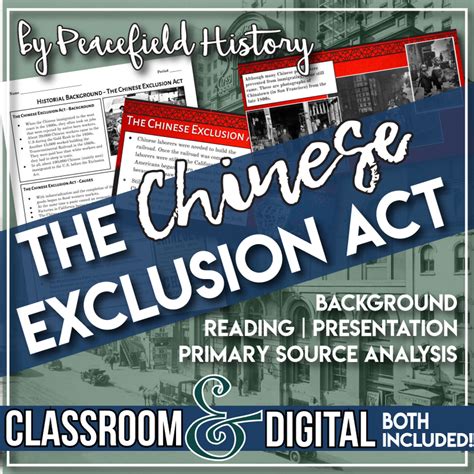 Chinese Exclusion Act Apush Effects At Sally Seim Blog