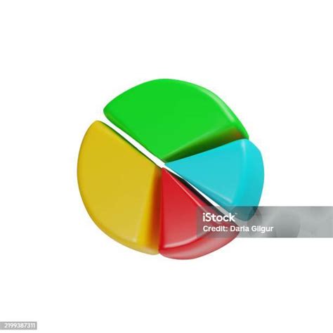 Infografis Diagram Lingkaran Diagram Lingkaran 3d Ilustrasi Stok