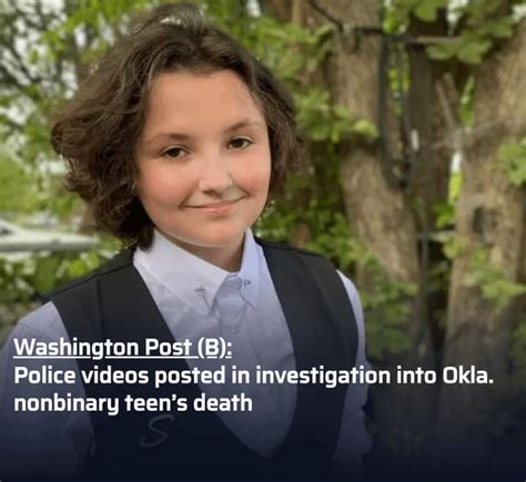 Video Oklahoma Nonbinary Teens Tragic School Bathroom Incident R