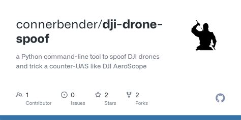 Github Connerbenderdji Drone Spoof A Python Command Line Tool To