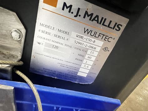 Wulftec Pallet Wrapper Model Wsml 150 Bsn 52997 2 0908 Low Profile