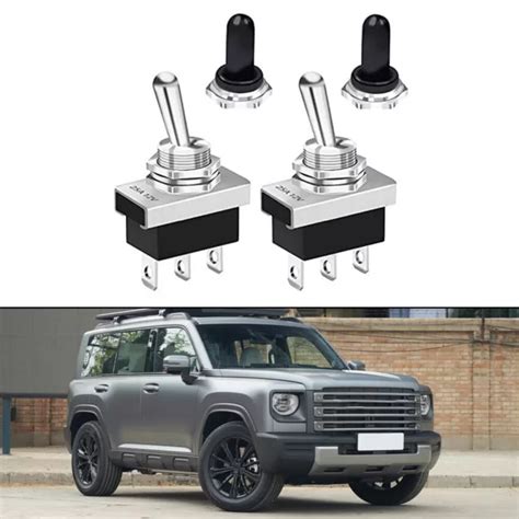 Reliable Connection Toggle Switch 12v 25a Spdt Onoffon 3pin 3 Position