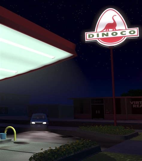 Dinoco Gas Station