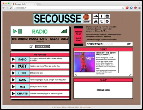 Côme De Bouchony Art Direction And Design Paris Web Design Branding Design Web Layout