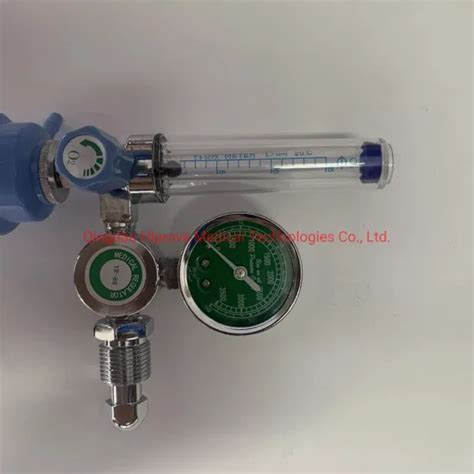 Medical Oxygen Regulators Manometer Oxygen Pressure Regulator With Flow
