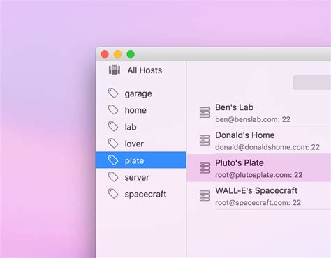 Macos Is There A Gui Ssh Client For Os X Ask Different