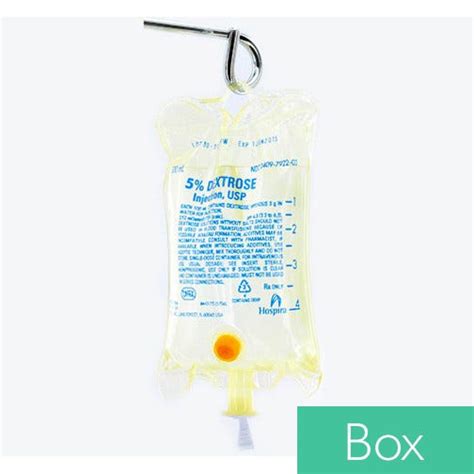 Each 5 Dextrose 500ml Plastic Bag For Injection Ace Southern