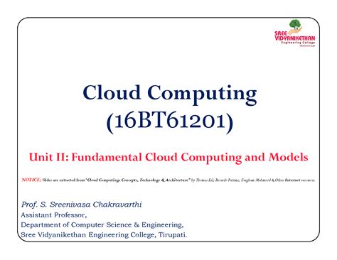 Solution Fundamental Cloud Computing And Models Studypool