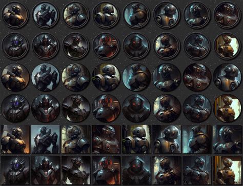 Sci Fi Robot Tokens Rbattletokens