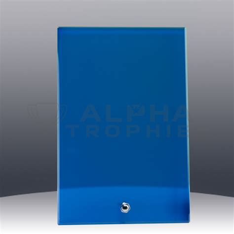 Laser Glass Rectangle Blue 1268 150mm