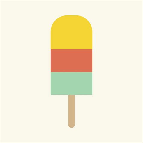 Popsicle Vector Free Vector Rawpixel
