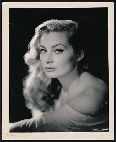 1950s Original Photo Anita Ekberg Swedish Sex Symbol And Actress