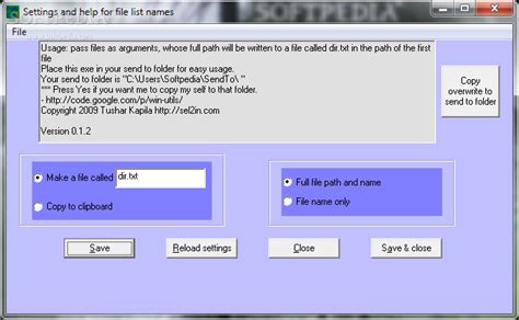 folder file name to clipboard download free windows 0 1 2 softpedia