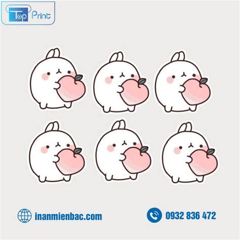 70 Mẫu Sticker Thỏ Cute Dễ Thương Tạo Ấn Tượng