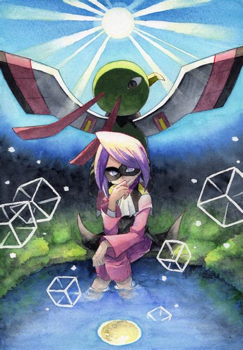 关都178神秘宝可梦，天然鸟ネイティオ插画图片 Bobopic