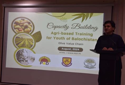 Opening Ceremony Of Capacity Building Training In Olive Industry At University Of Loralai We