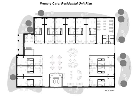 Sample Nursing Home Rooms Layout