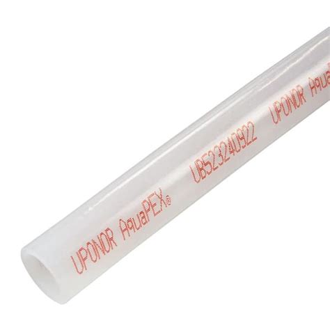 Uponor Aquapex 3 4 In X 100 Ft White With Red Print Pex A Expansion Pipe F4240750r The Home