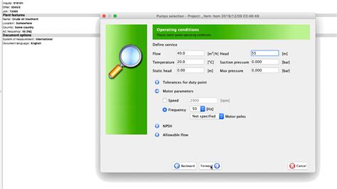 Pumpsuite The Centrifugal Pumps Selection Software