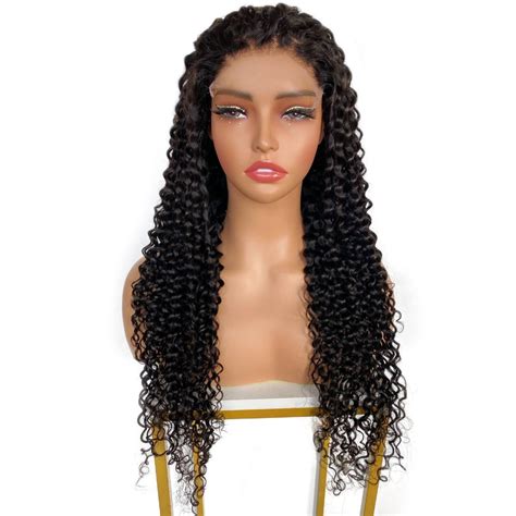Water Wave 5x5 Hd Lace Closure 100 Human Hair Wig