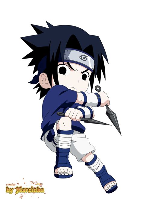 Hinata E Sasuke Chibi