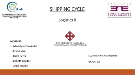 Shipping Cycle In Maritime Transport Pptx