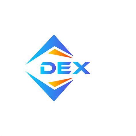 Dex Abstract Technology Logo Design On White Background Dex Creative