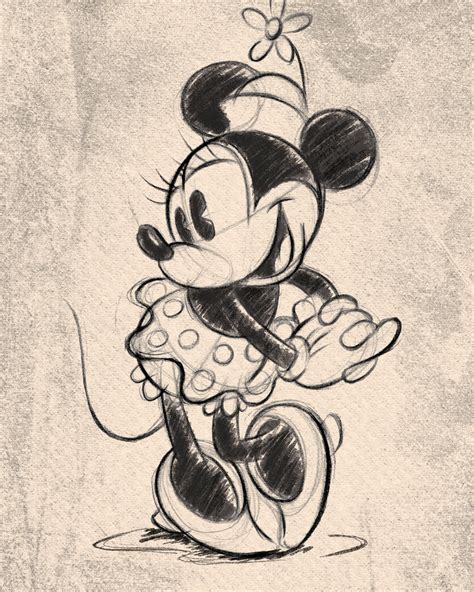 Minnie Mouse Sketch At Explore Collection Of Minnie Mouse Sketch At Explore Collection Of