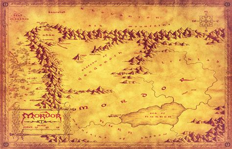 Mordor Map