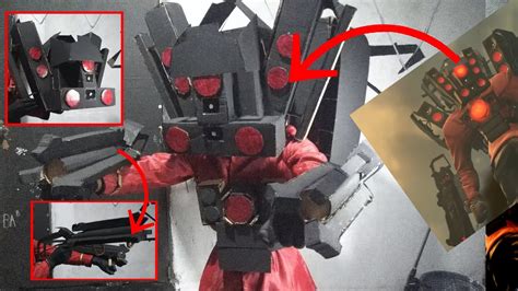 🤩making Cosplay Speakerman Titan Max Full Set Video Full 97😳 Youtube