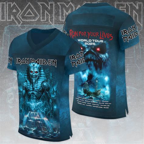 Iron Maiden 3d Football Jersey Hoatt 11927 Nestbuys