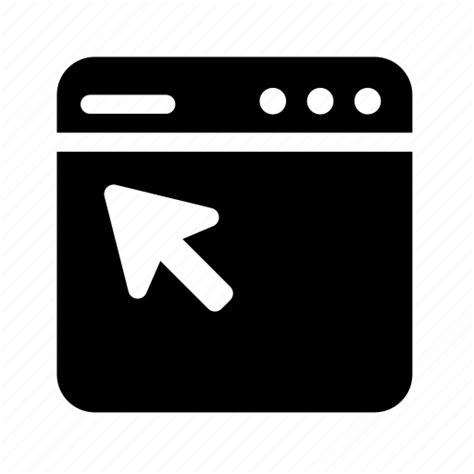 Click Filled Interface Pointer Ui User User Interface Icon
