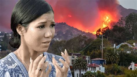 Jhene Aiko Responds To People Who Laughed at her Losing EVERYTHING In California HOUSE FIRE ...