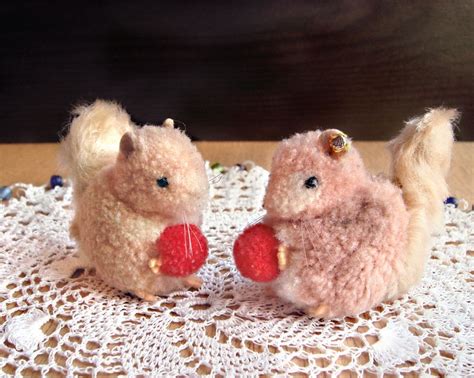 Vintage Steiff Pom Pom Squirrels （germany） Cool Things To Make