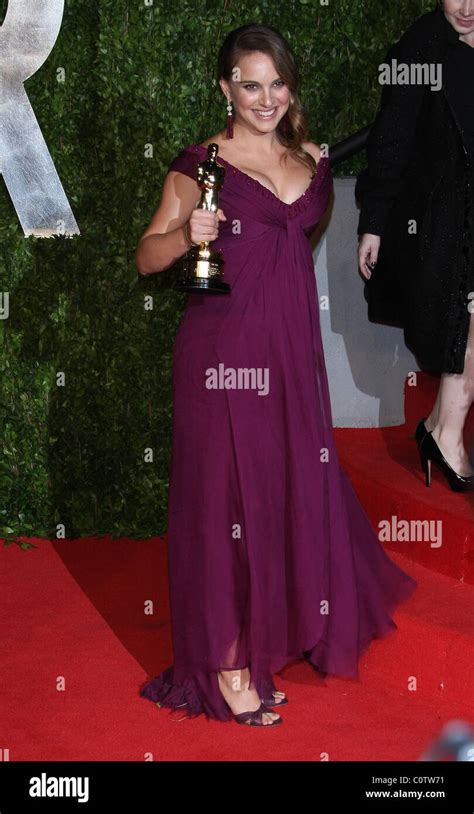 Natalie Portman 2011 Vanity Fair Oscar Party Los Angeles California Usa