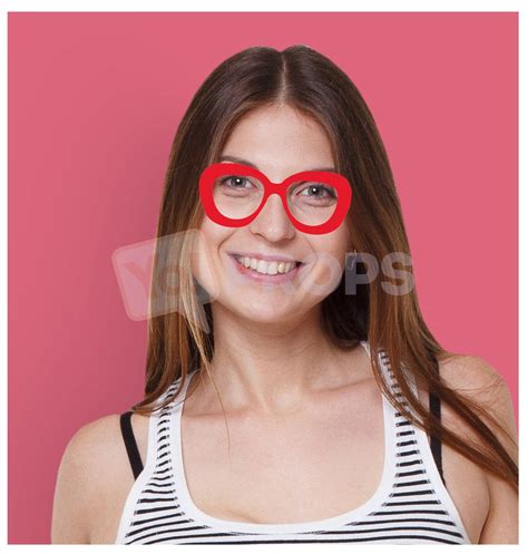 Red Glasses Yo Props