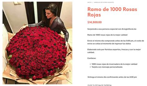 ¿cuánto Cuestan Los Ramos Buchones De Mil Rosas Para 14 De Febrero