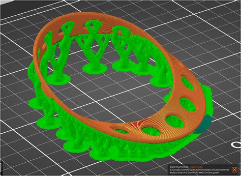 Möbius Strips With Organic Supports By Philippe Lacoude Download Free